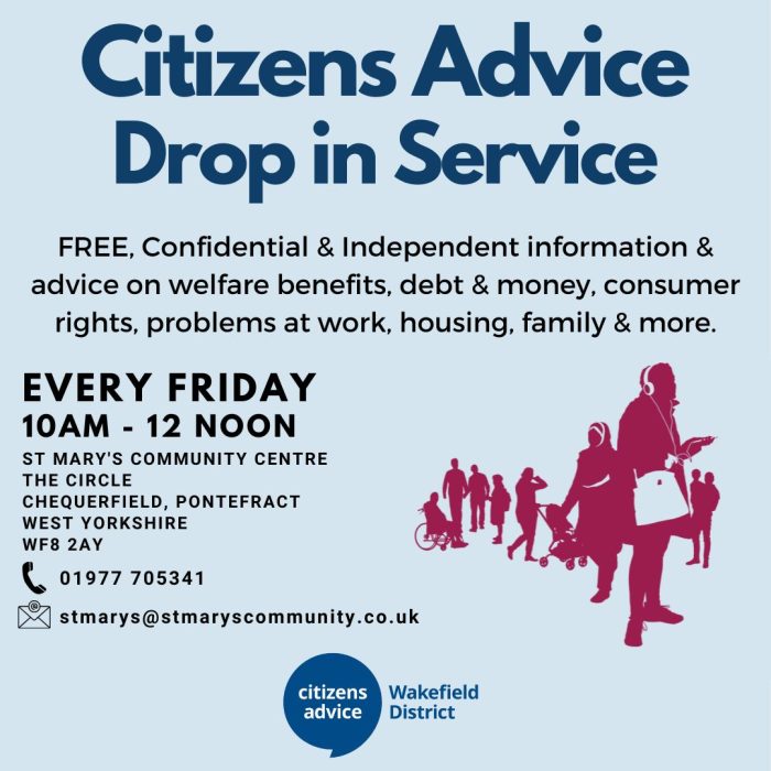 Help at the Hub : St Marys Community Centre